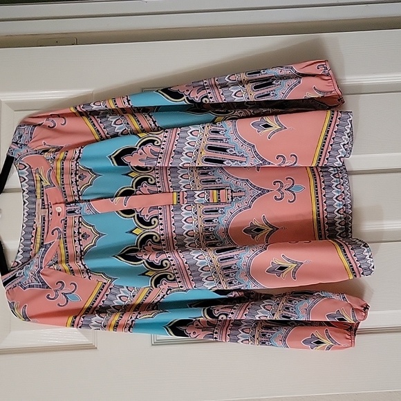 Gibson Latimer | Tops | Coral Color Gibson Latimer Blouse | Poshmark